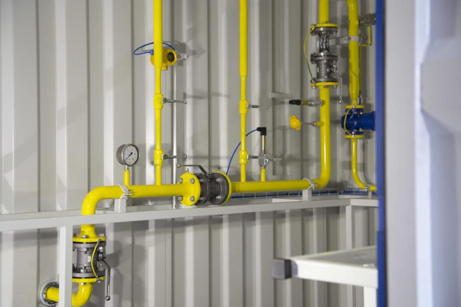 Biomethane grid injection and pressure reduction - Biovoima