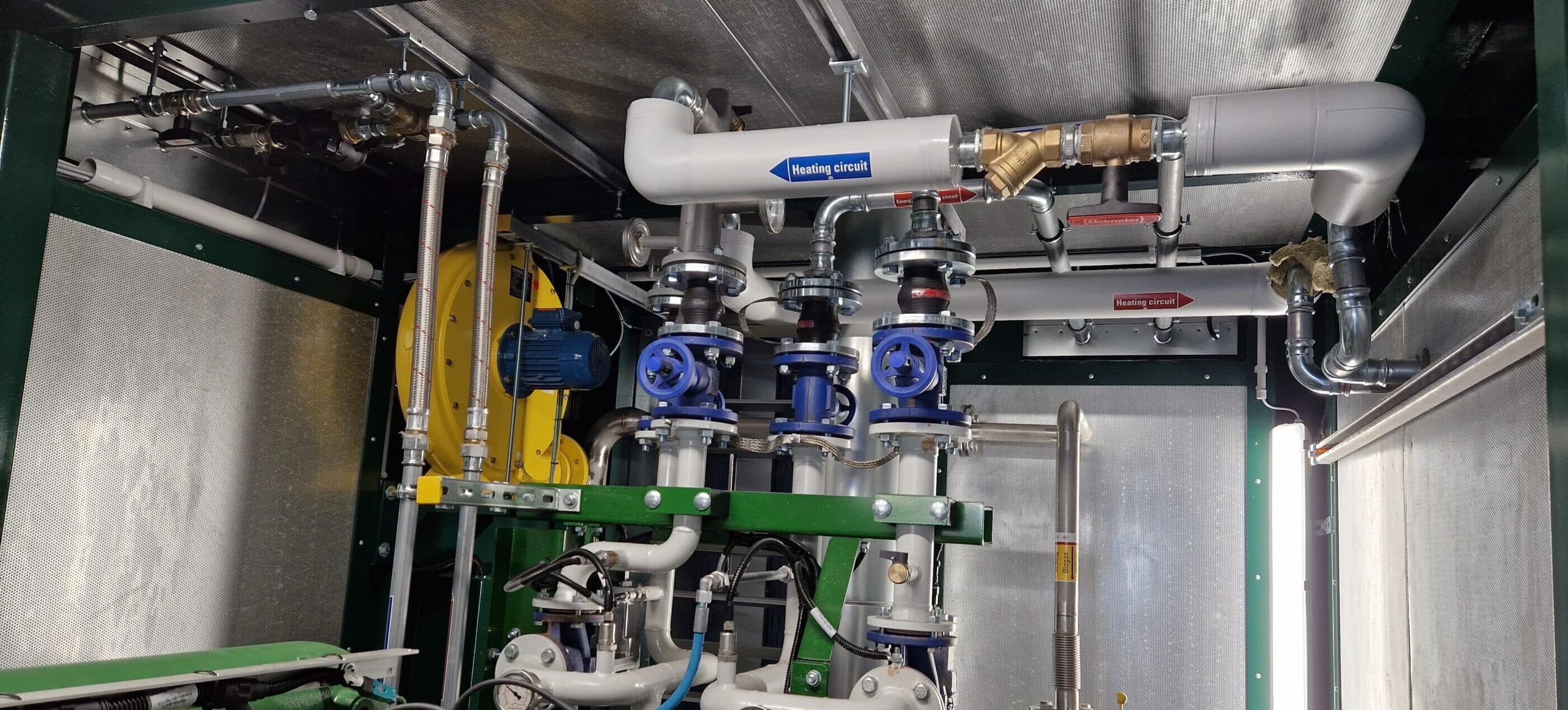 CHP units for combined heat and electricity generation - Biovoima